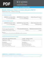 STADIO Programme Application Form | PDF | Breach Of Contract | Fee