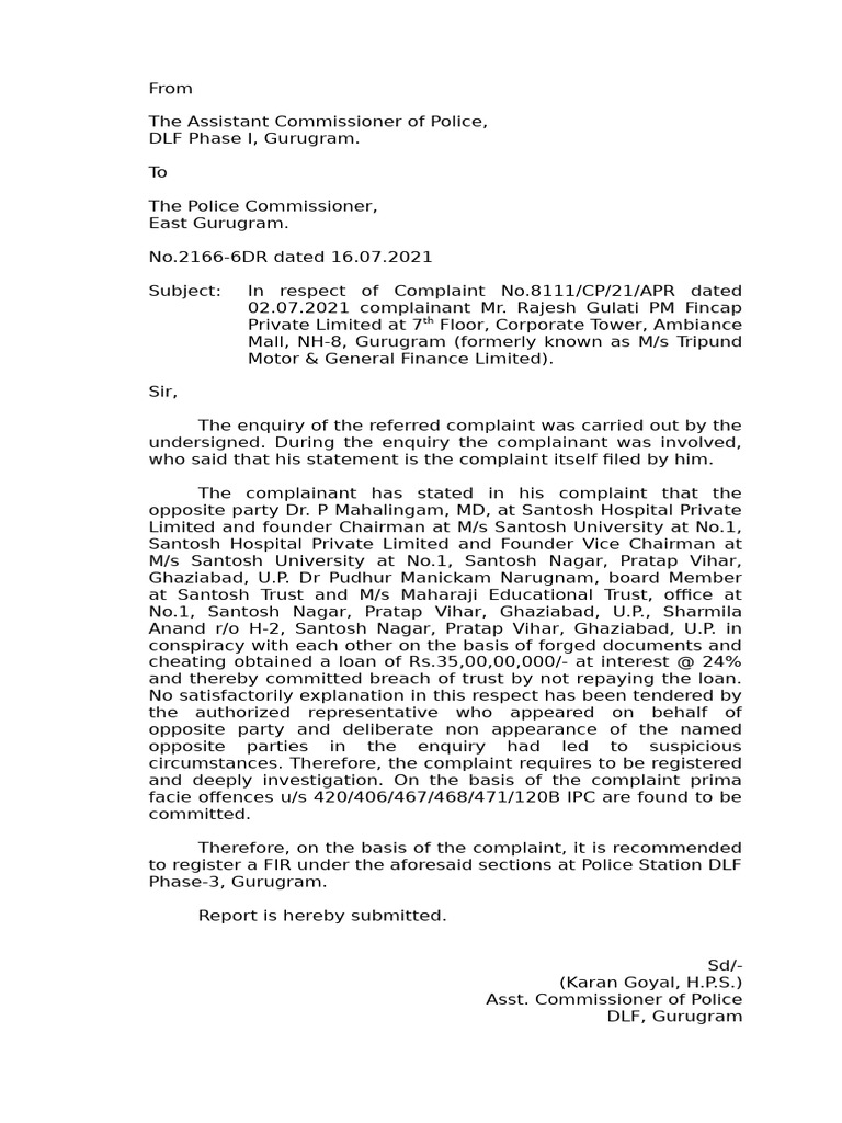 Translation Preliminary Report | PDF