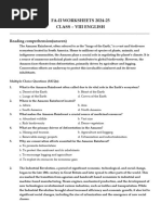 Factual Description Guide for Class 10 | PDF | Washing Machine