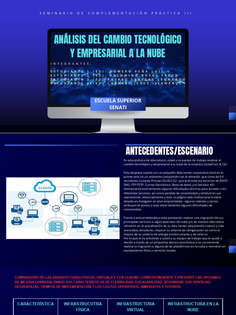 Presentacion Tarea 01 | PDF | Computación en la nube | Microsoft Azure