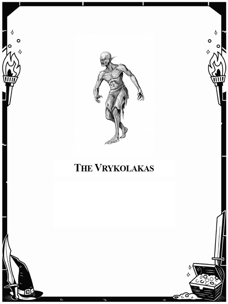 Osgood & Finchley - The Vrykolakas | PDF | Dungeons & Dragons | Gary ...