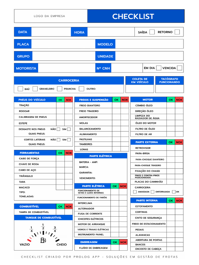 Checklist Completo | PDF