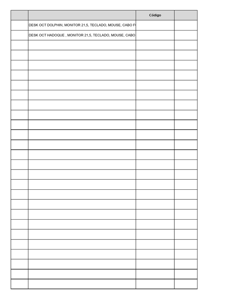 Lista de Produtos de Informática e Acessórios | PDF | PCs (computadores ...