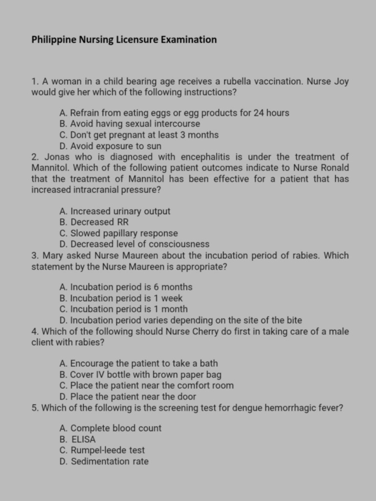 PRACTICE NLE TTTBE | PDF