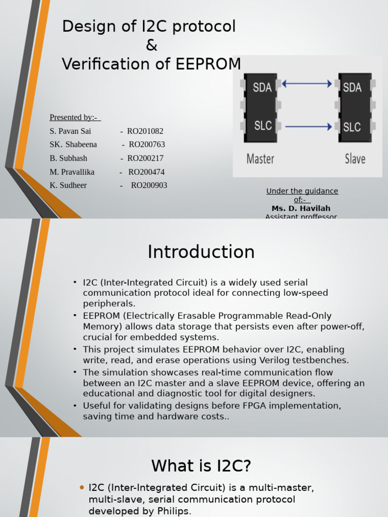 I2c Eeprom Simulation in Verilog-2 | PDF | Manufactured Goods | Digital Electronics