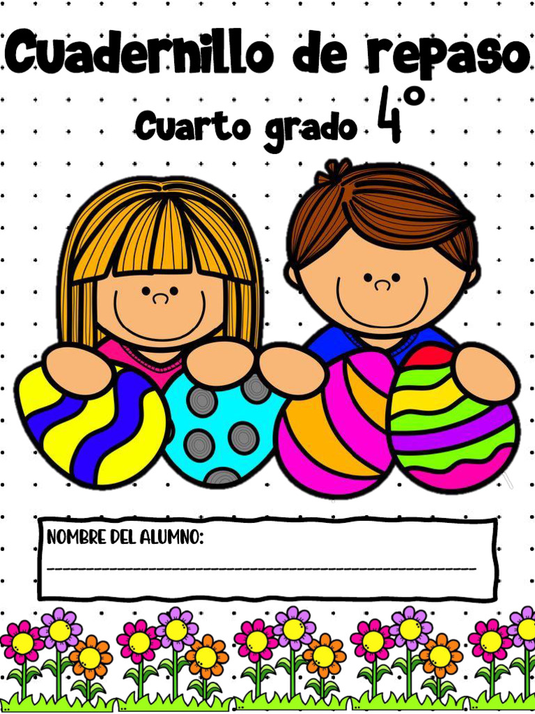 Cuadernillo de Repaso 4° Grado | PDF