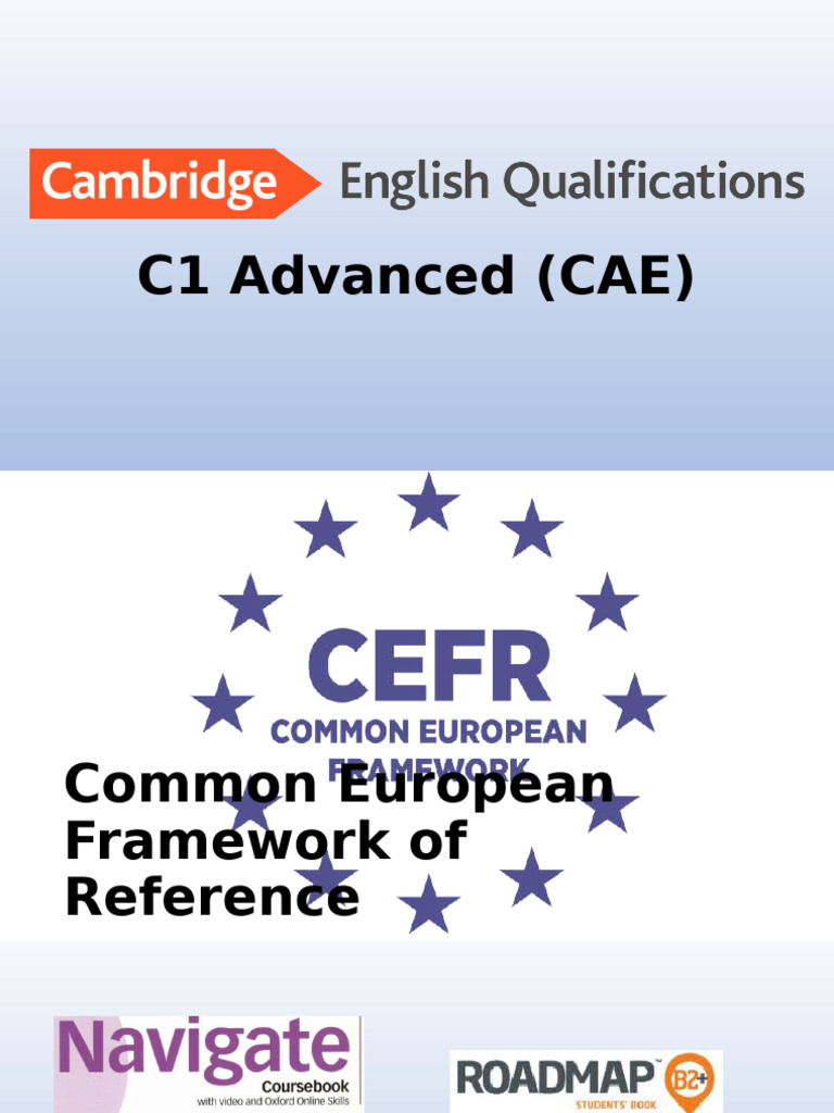 C1 Advanced (CAE) Description | PDF