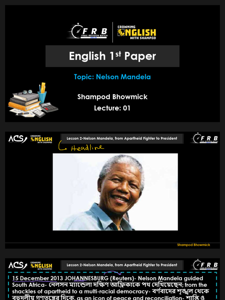 Nelson Mandela Final FRB | PDF
