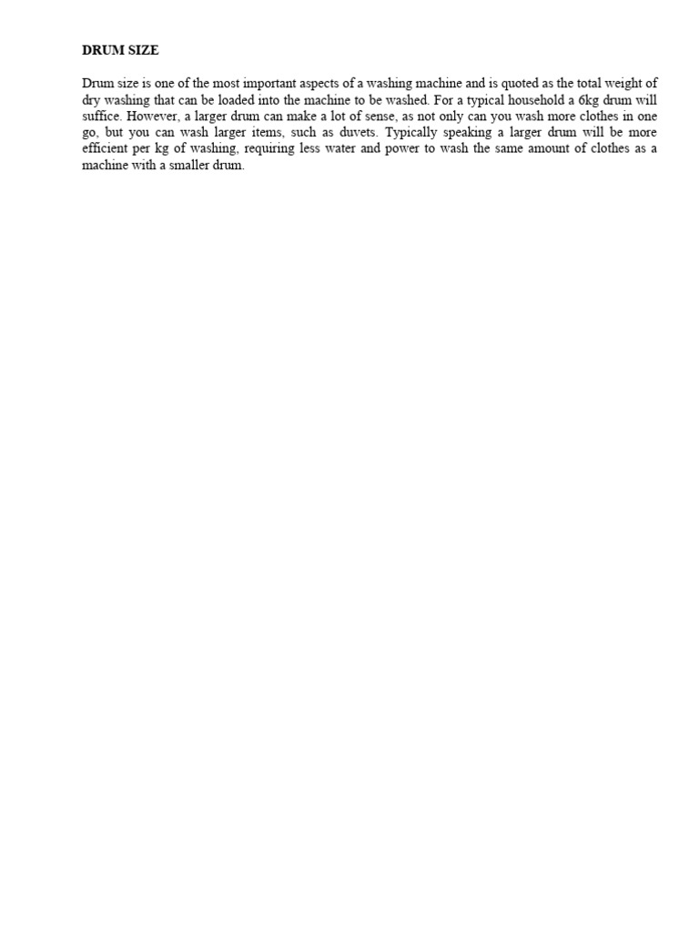 Washing Machine Split 3 | PDF