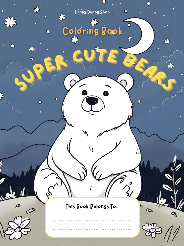 Coloring Book - Bears | PDF