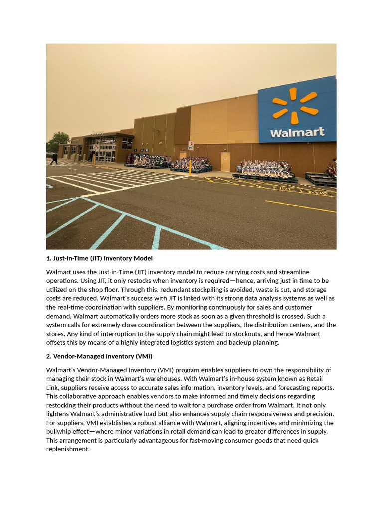 Walmartvs Dmart Inventory Project | PDF | Inventory | Business