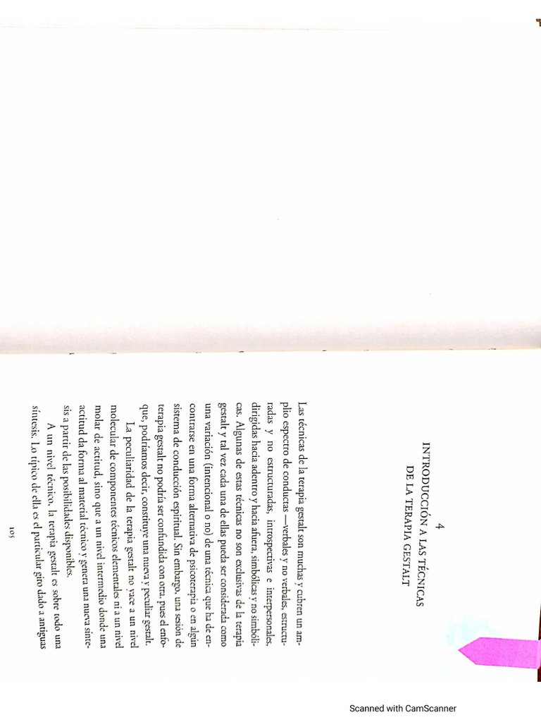 Terapia Gestalt-Claudio Naranjo | PDF