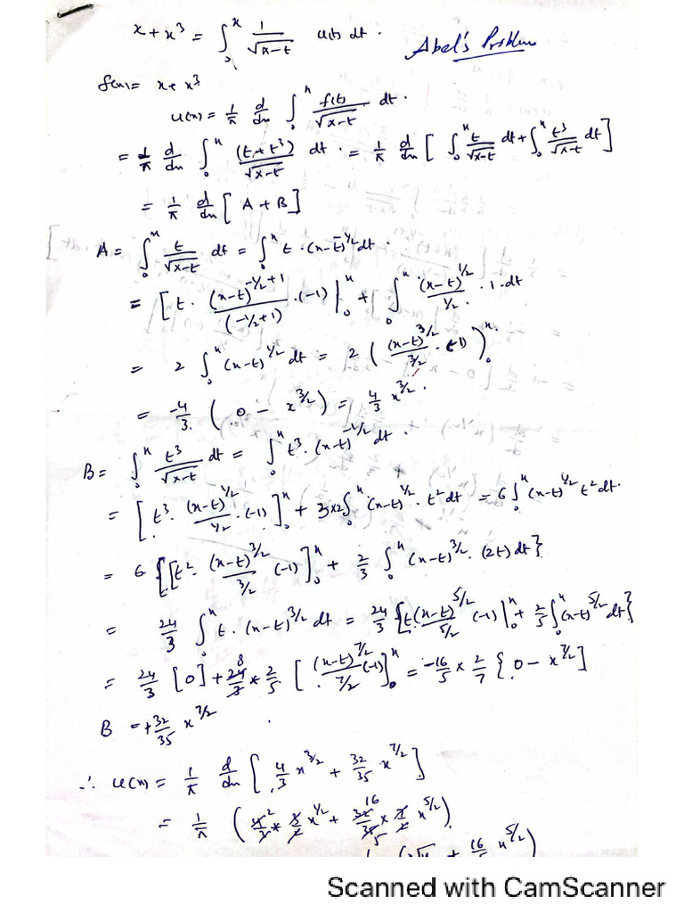 Abels Problem Pdf
