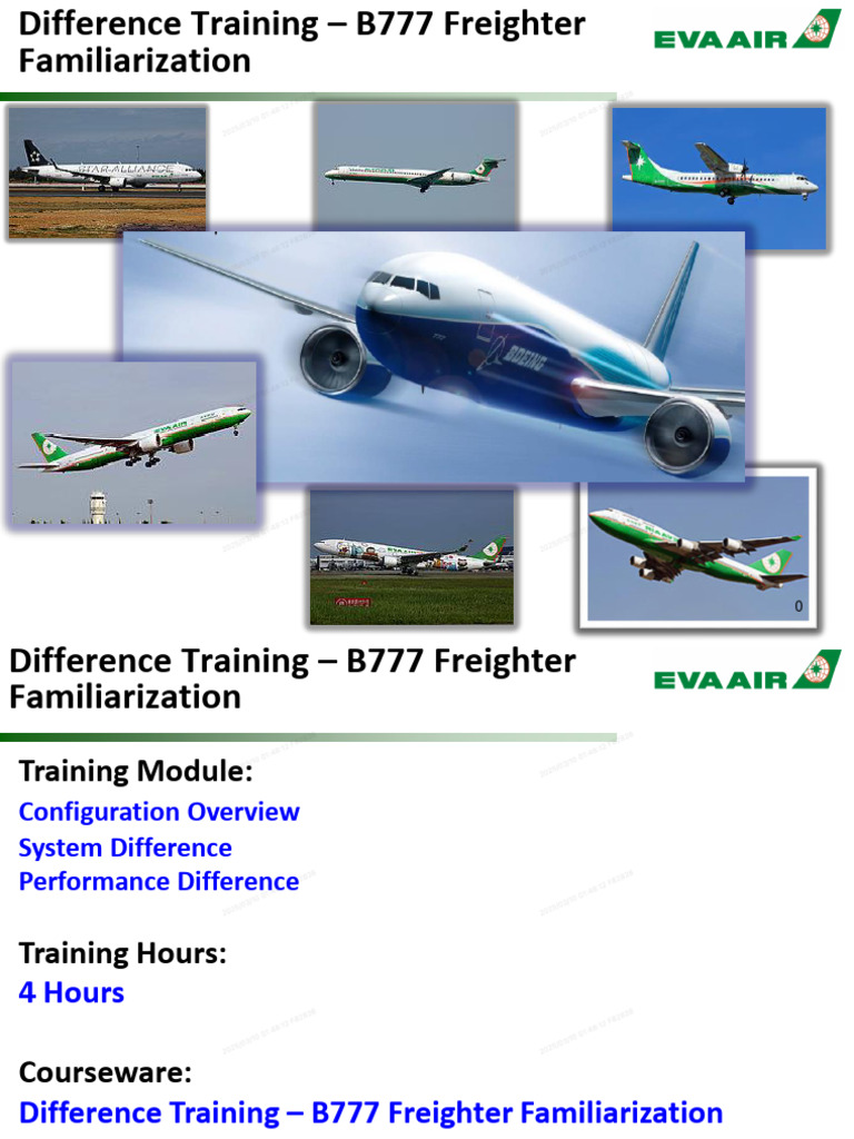 B777 Freighter Familiarization Training | PDF | Takeoff | Center Of Mass