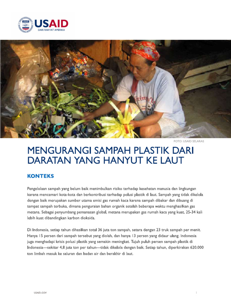 USAID SELARAS Fact Sheet 2024 Indonesian - 0 | PDF