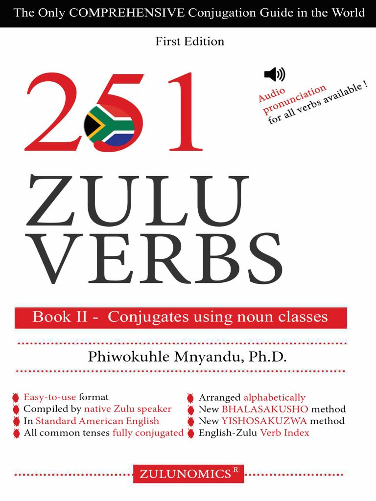 251 Zulu Verbs_ Book II- Conjugates Using Noun Classes -- Phiwokuhle ...