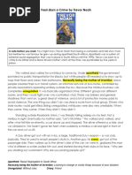 Born A Crime Trevor Noah | PDF | Demons | Prayer