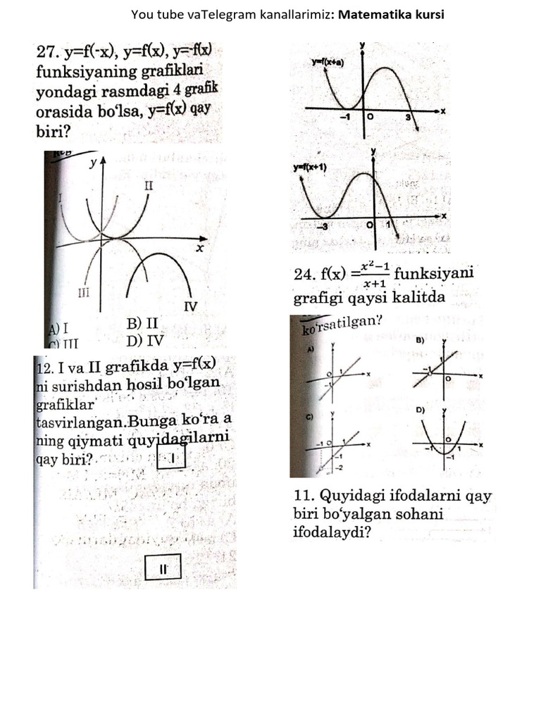 Grafik Misollar | PDF