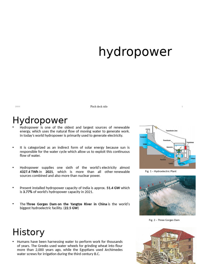 Hydropower | PDF | Hydroelectricity | Reservoir