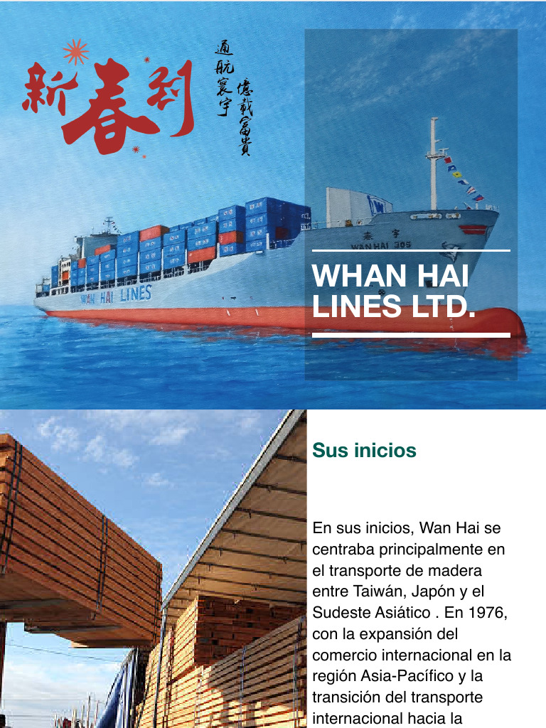 Wan Hai Lines: Historia y Flota | PDF