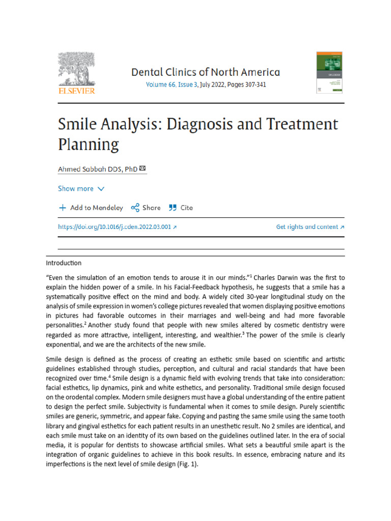 Smile Analysis and Design Fundamentals | PDF | Dentistry Branches | Mouth