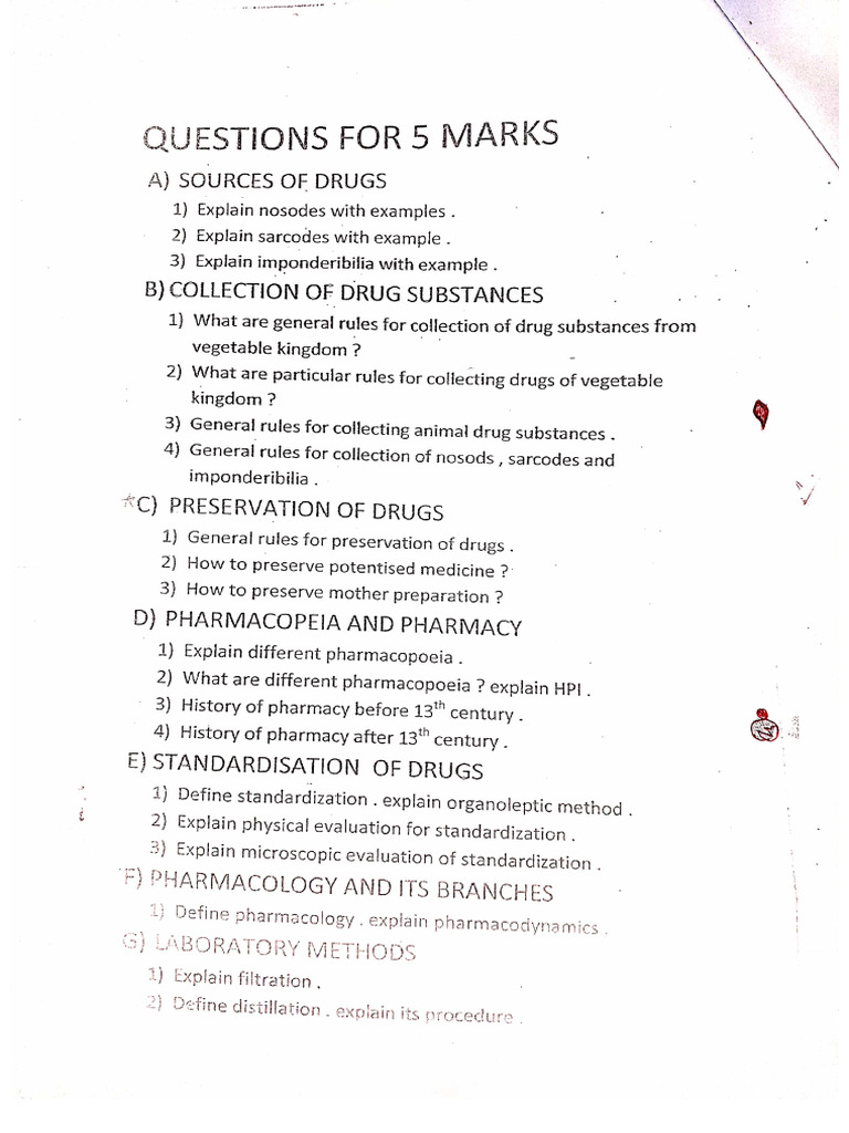 5-10 Marks Questions | PDF