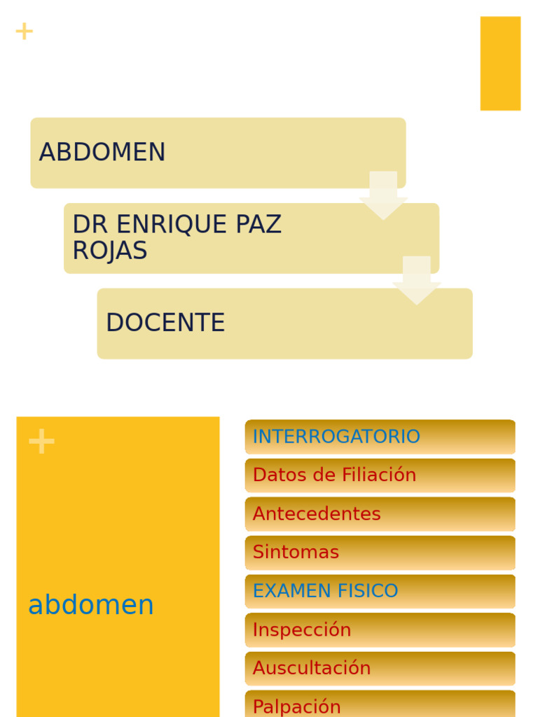 Examen Abdo | PDF | Abdomen | Especialidades Medicas