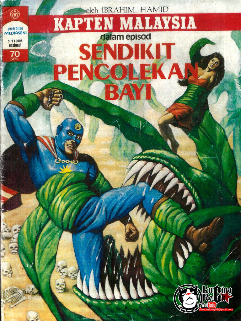 Komik Klasik Malaysia: Kapten Malaysia - Sendikit Pencolekan Bayi ...