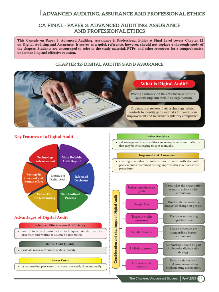 Digital Auditing: Key Concepts & Benefits | PDF | Audit | Automation