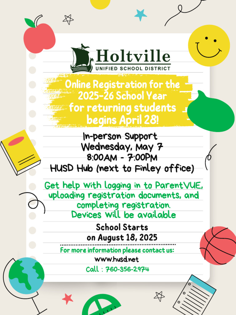 Back to School Registration Flyer-1 | PDF