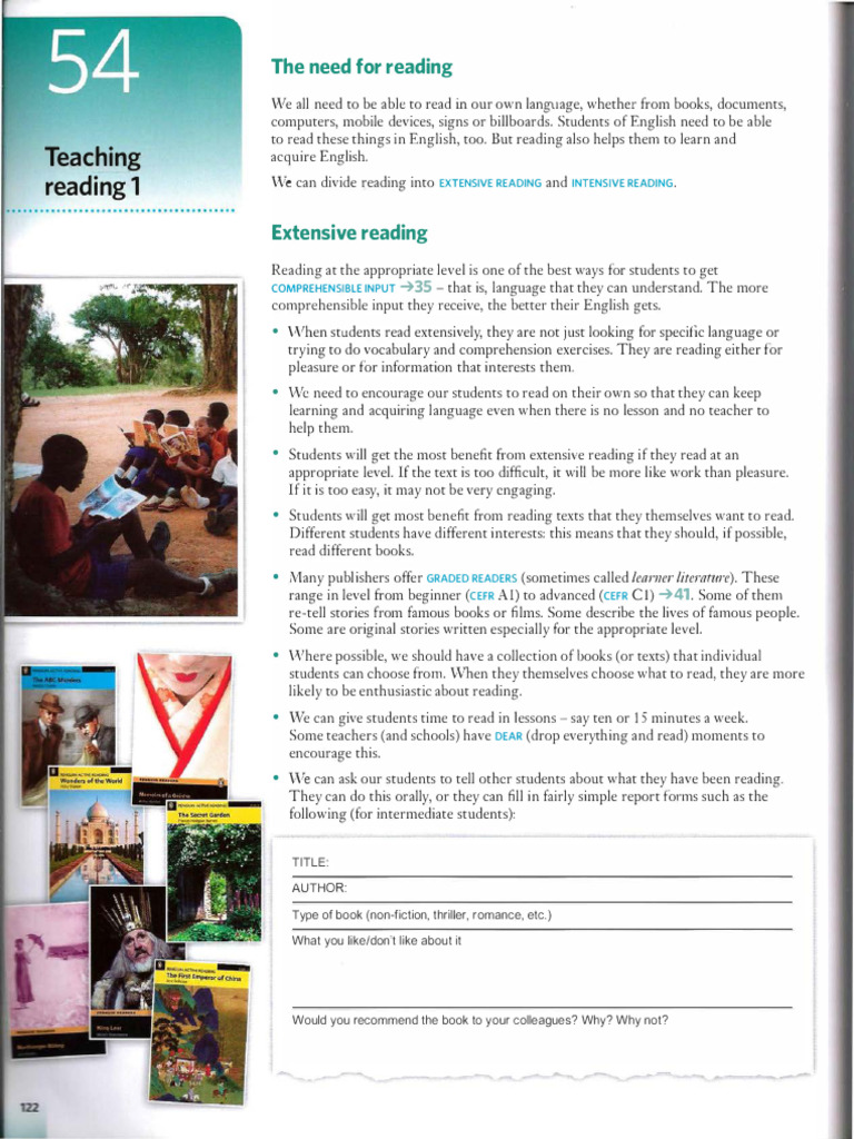 TK Unit 54 Teaching Reading 1 | PDF | Learning Methods | Applied ...