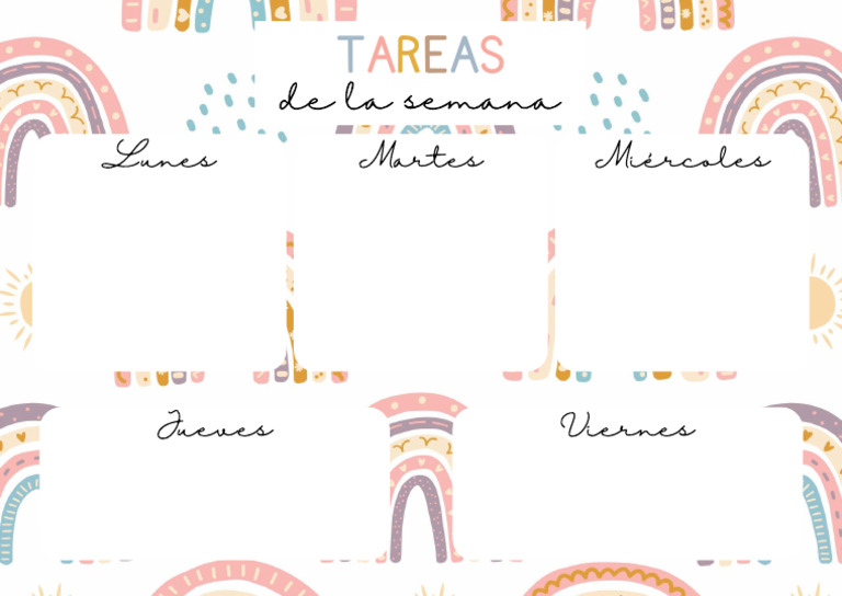 Tareas de La Semana | PDF