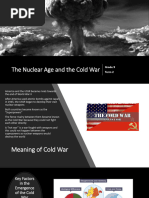 Cold War Arms and Space Race Overview | PDF | Intercontinental ...