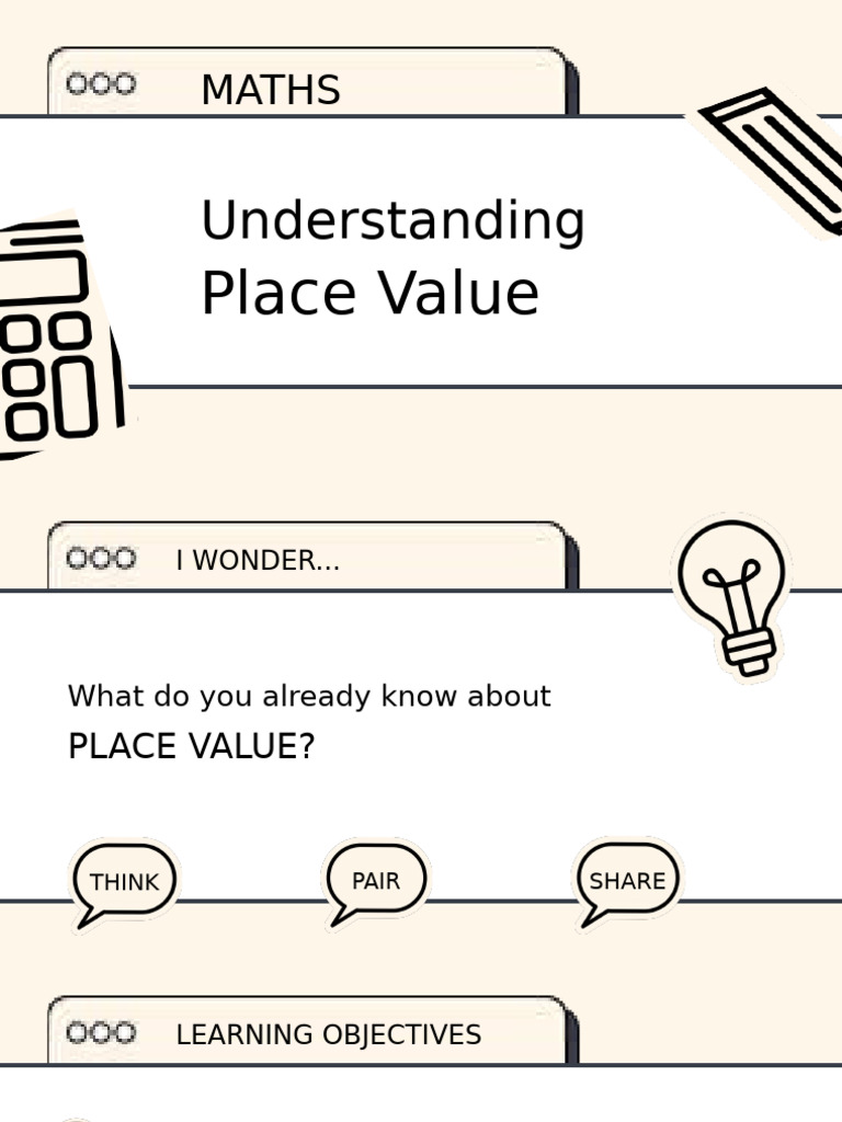 Understanding Place Value in Integers | PDF | Integer | Mathematics