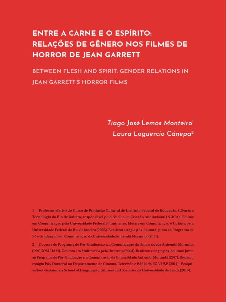 Jean Garrett | PDF | Amor