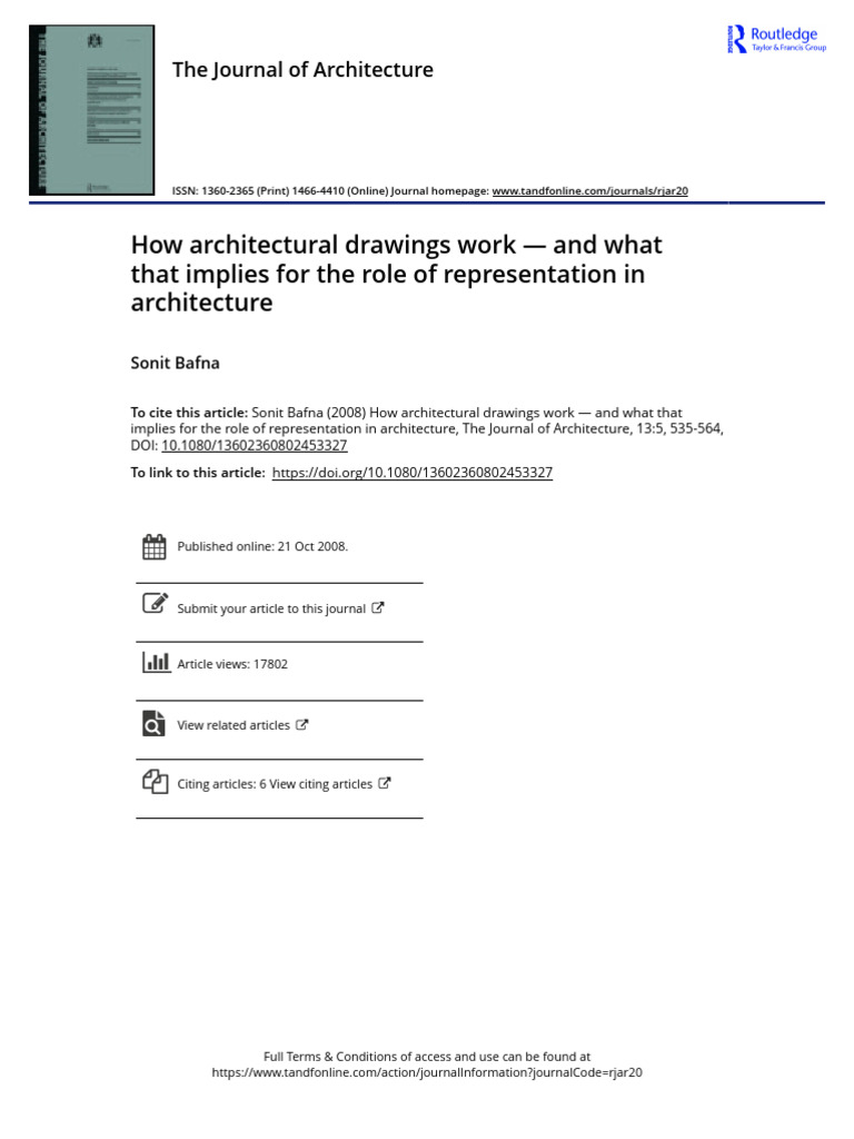 Understanding Architectural Drawings | PDF | Experience | Drawing