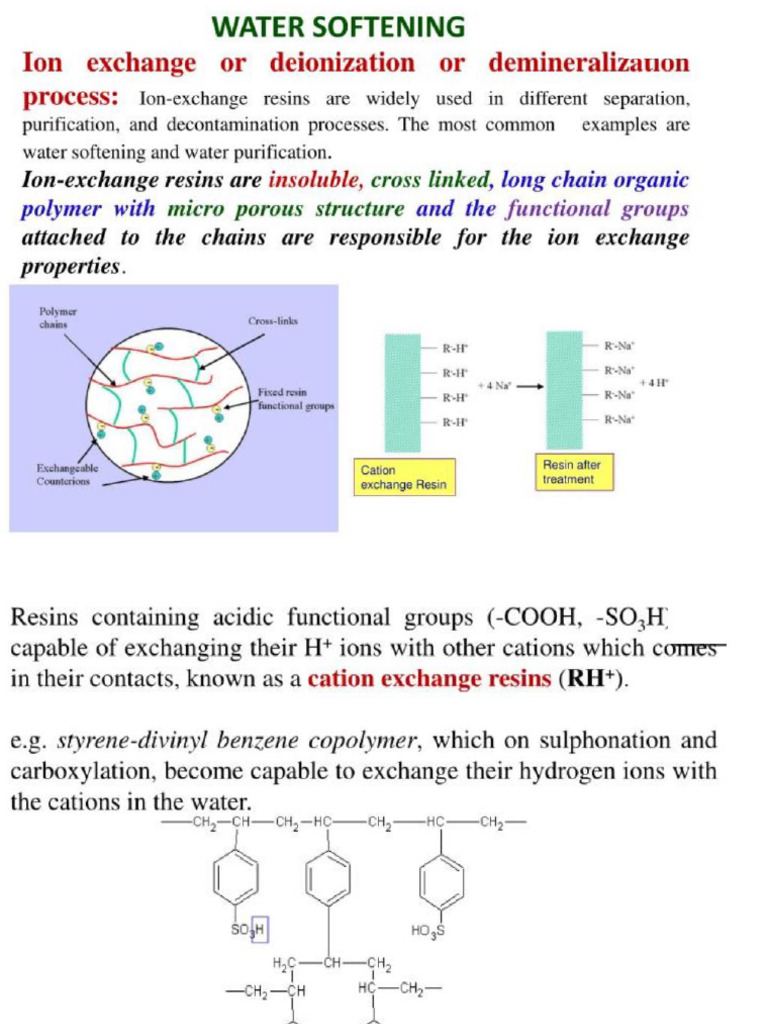 Ion Exchange Process | PDF