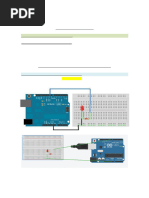 Taller Práctico 1 Tinkercad Con Arduino | PDF | Diodo emisor de luz | Arduino