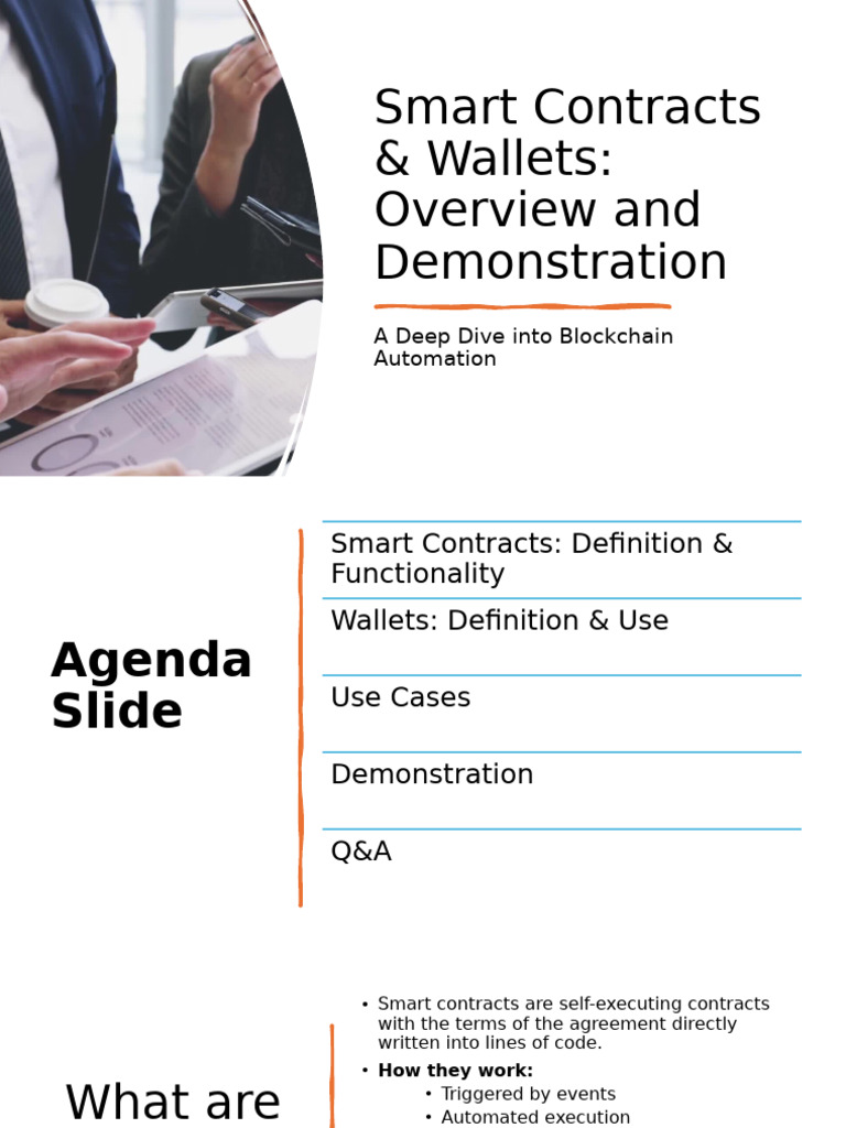 Smart Contracts & Wallets | PDF | Computing | Computer Security