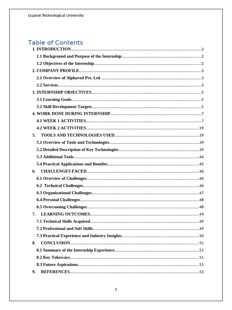 Prince Summer Internship Report - GEC MODASA - GTU | PDF | Web ...