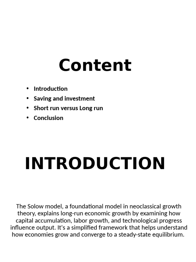 Solow Model-WPS Office | PDF