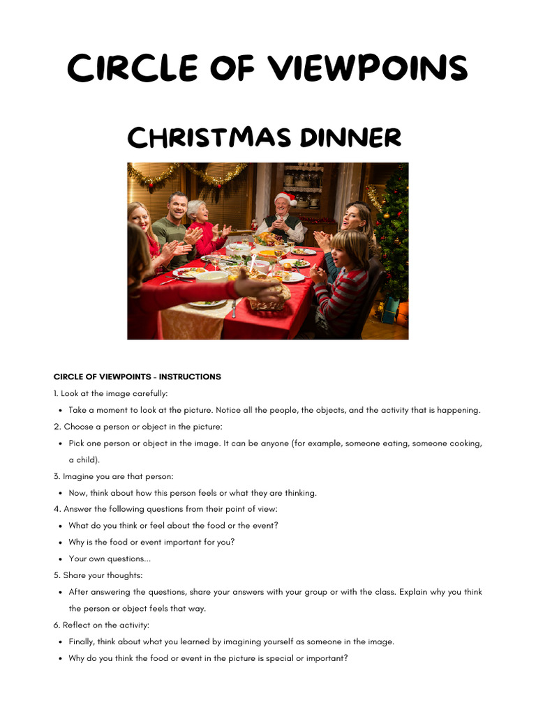 Thinking Routine - Circle of Viewpoints | PDF