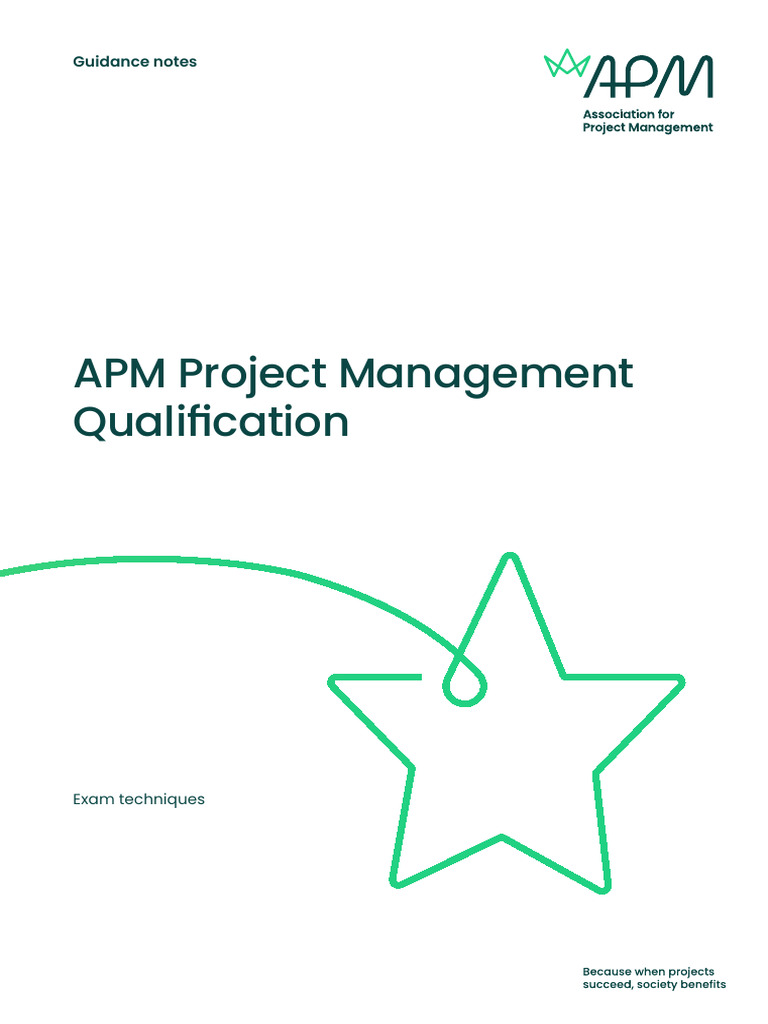 Project Management Qualification Exam Techniques | PDF | Question ...