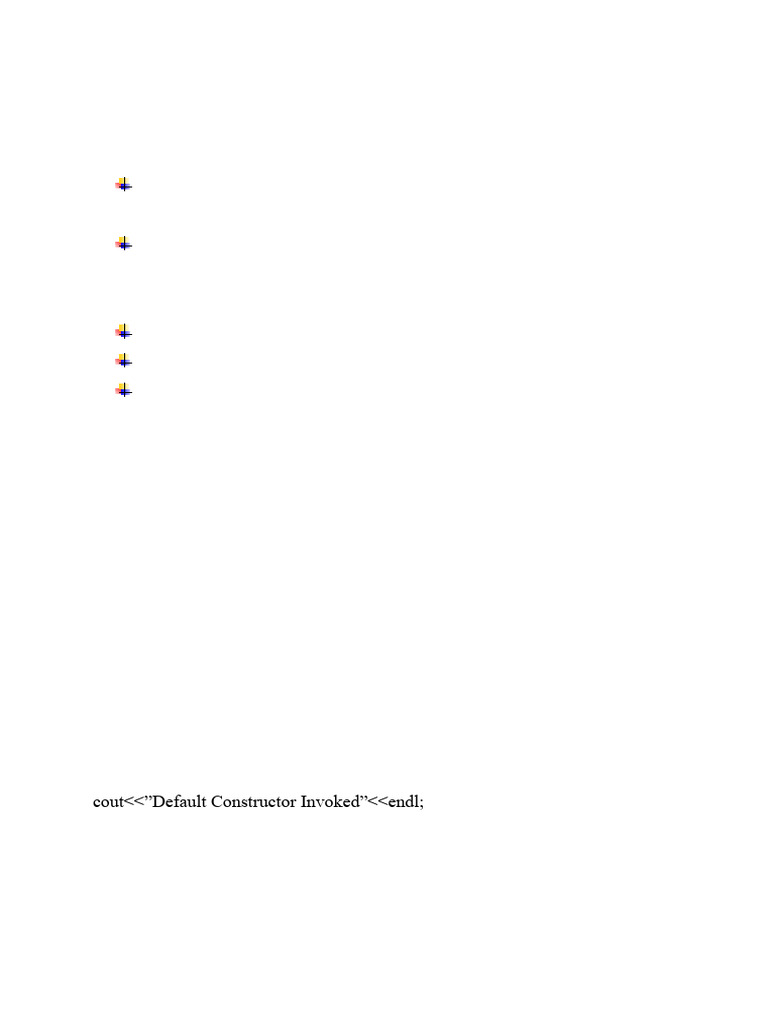Constructors And Destructors Pdf Constructor Object Oriented Programming Programming