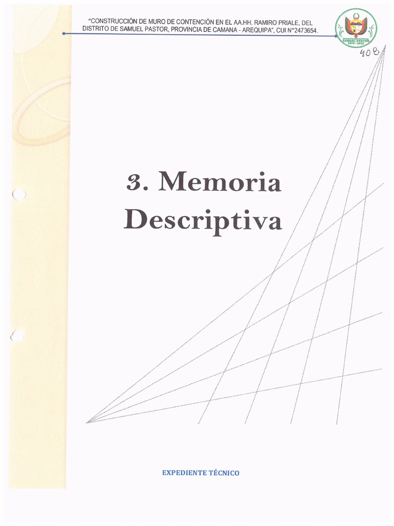 2.+memoria+descriptiva 20201119 201013 306 | PDF
