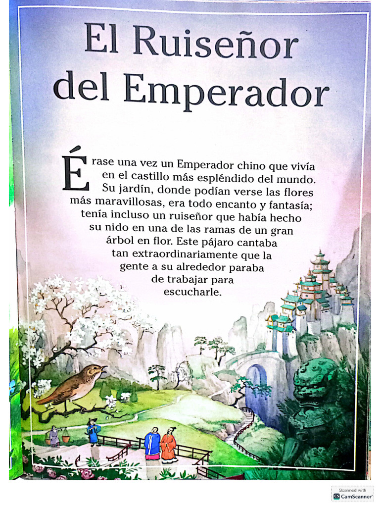 El Ruiseñor Del Emperador Cuento | PDF