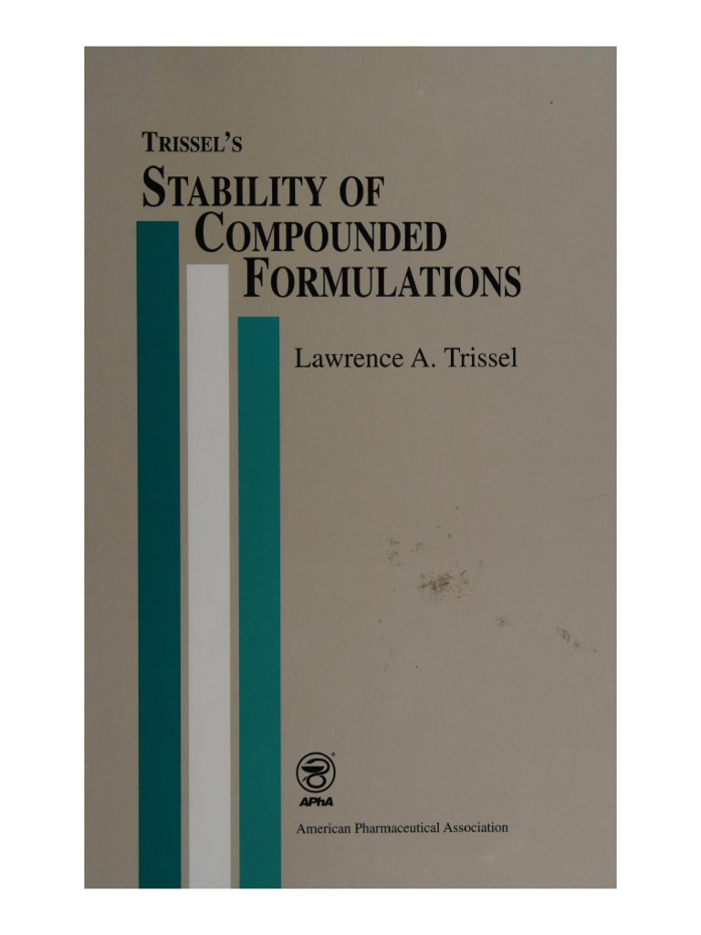 Trissels Stability of Compounded Formula | PDF