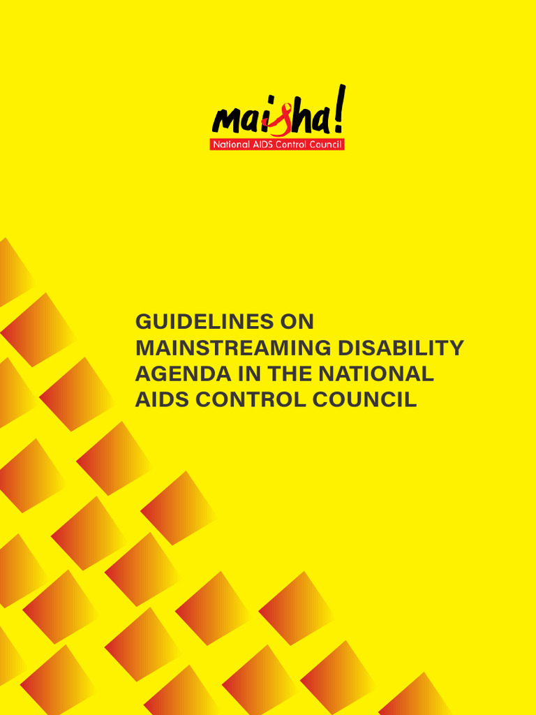DISABILITY MAINSTREAMING GUIDE JAN 2021 Final March | PDF | Disability ...