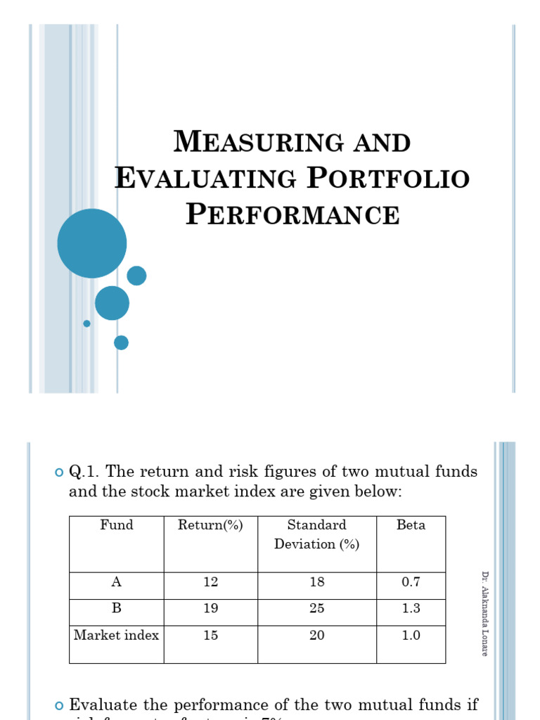 Unit 10 & 11 Portfolio Evaluation-Pdfux-Delete-Pdfux-Add-Blank | PDF | Beta (Finance ...