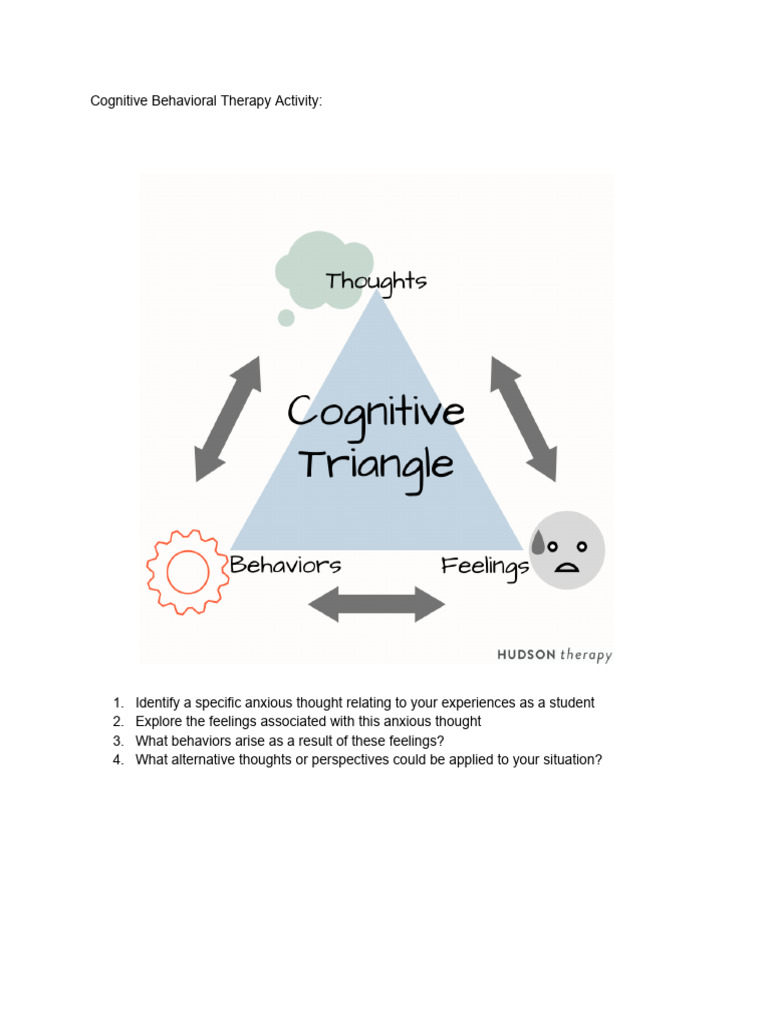 CBT Activity Handout | PDF